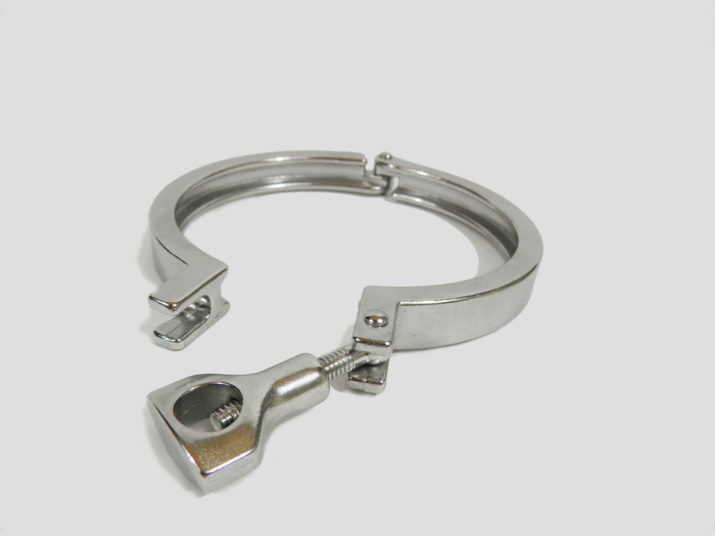 4" Single Hinge Sanitary Tri Clover/Tri Clamp SS304 – Emerald Gold