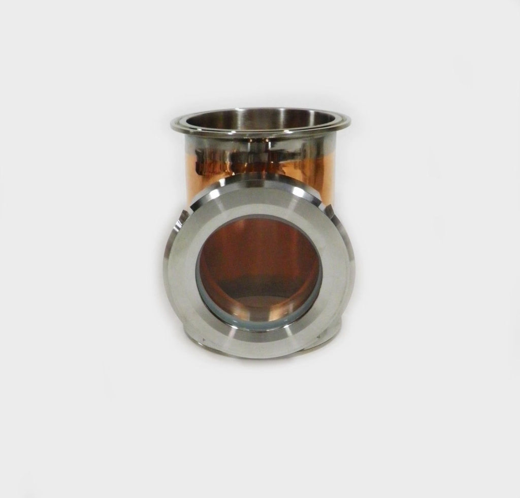 4" Copper Column Section – Emerald Gold