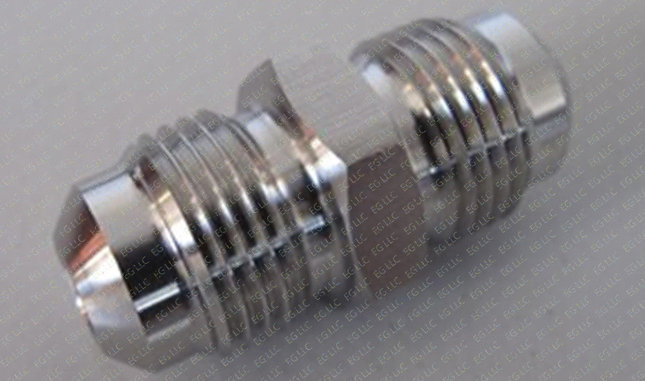 1/4" MJIC x 1/4" MJIC Hex Union – Emerald Gold