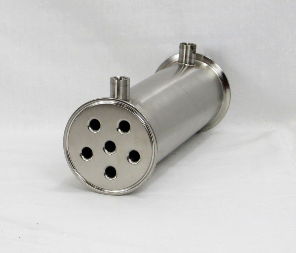 4" x 12" Condenser with 3/8" BSP Ports – Emerald Gold